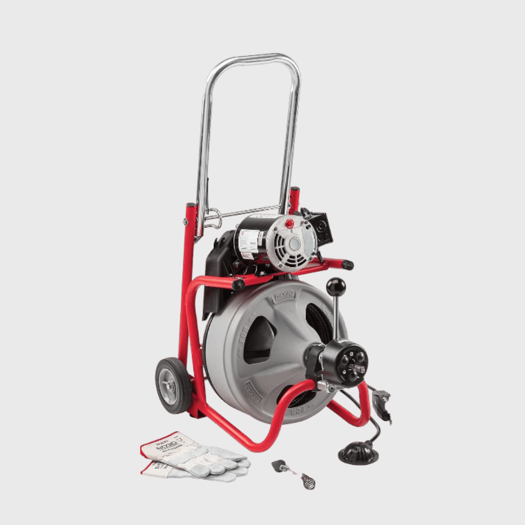 Ridgid K-400 Drain Cleaning Machine with C-31 IW Cable, Electric, 3/8 ...