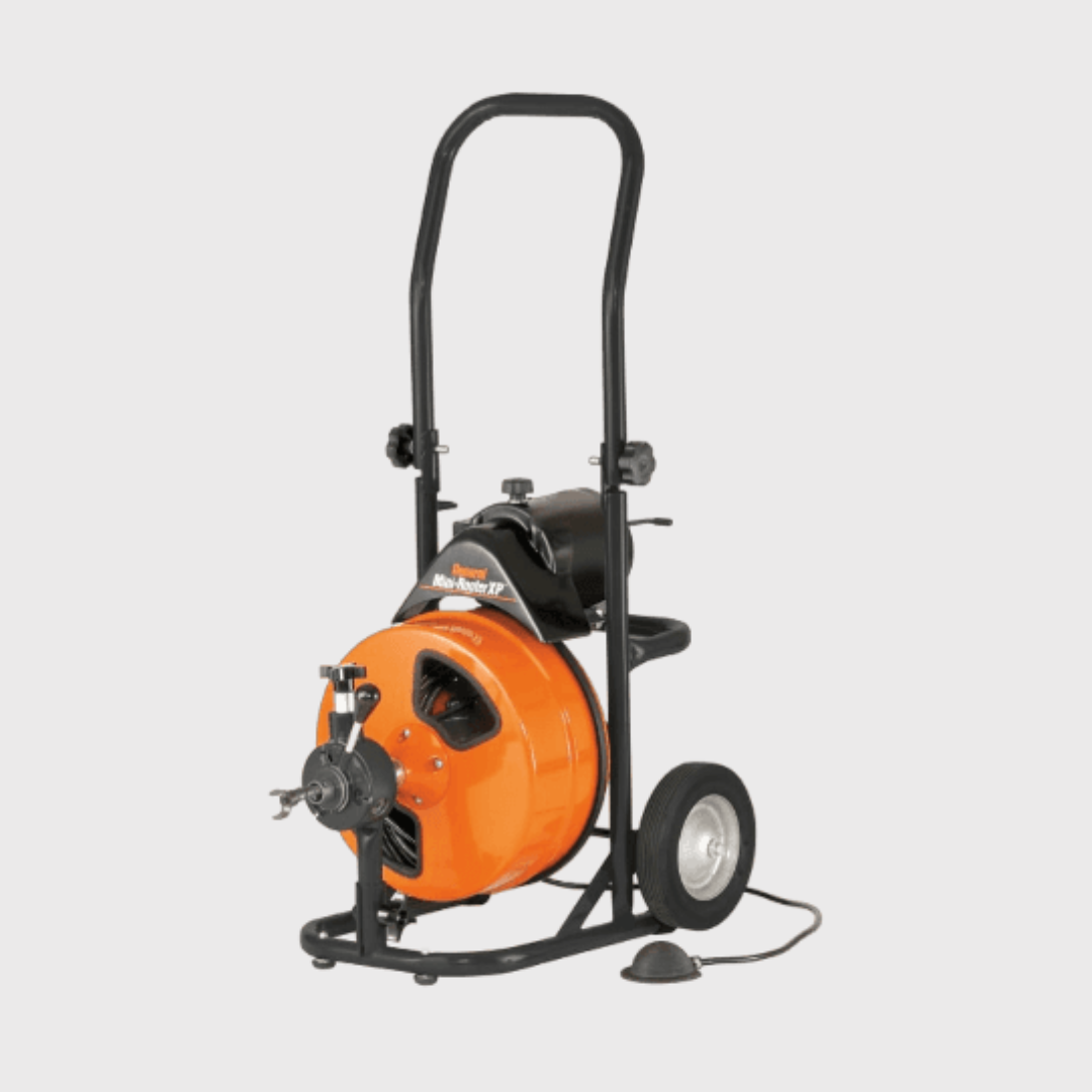General Wire P-XP-B Mini-Rooter XP Drain/Sewer Cleaning Machine W/ 75 ...