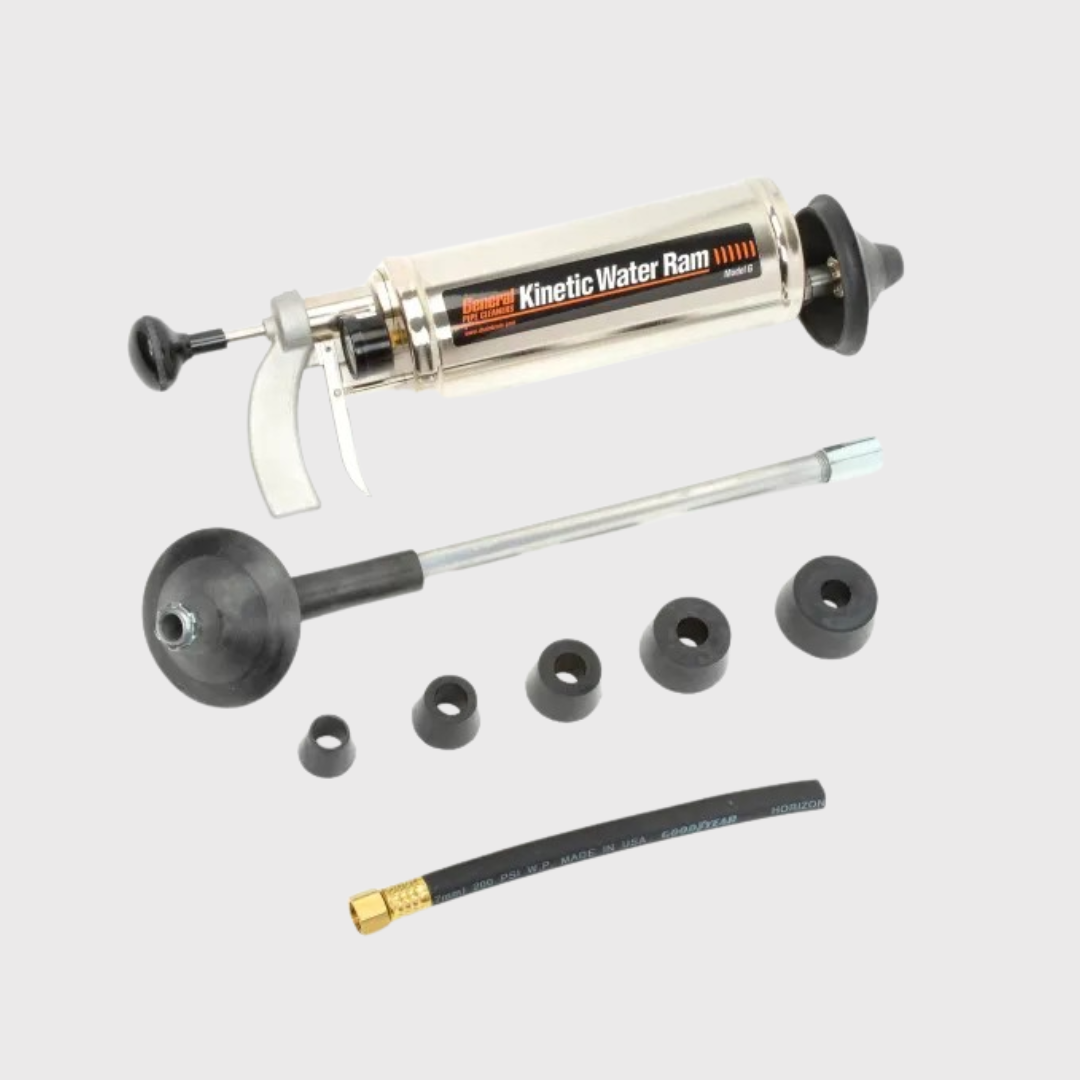 General Wire KR-A WC Kinetic Water Ram | Heavy-Duty Drain Cleaner with ...